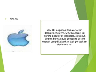 Sistem Operasi Close & Open Source | PPTX