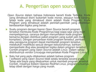 Sistem Operasi Close & Open Source | PPTX