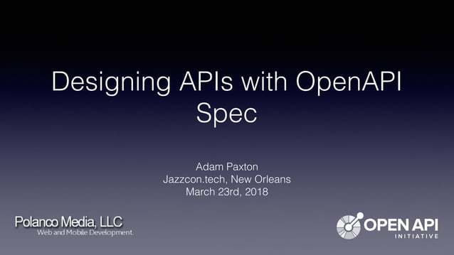 Designing APIs with OpenAPI Spec | PDF | Web Development | Internet