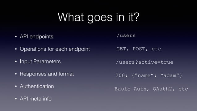 Designing APIs with OpenAPI Spec | PDF Designing APIs with OpenAPI Spec | PDF