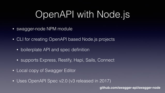 Designing APIs with OpenAPI Spec | PPT Designing APIs with OpenAPI Spec | PPT