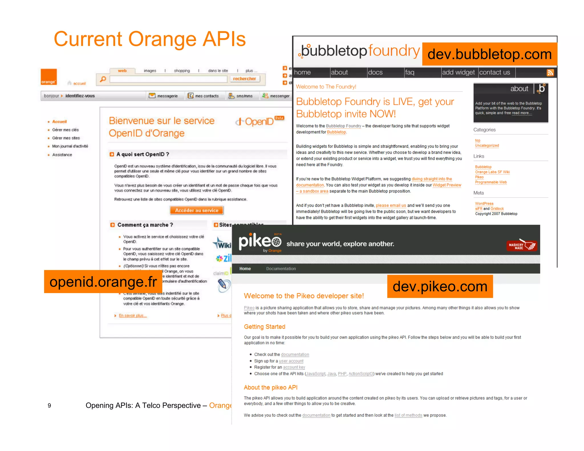 Open APIs: A Telco's Perspective | PDF | Internet | Computing