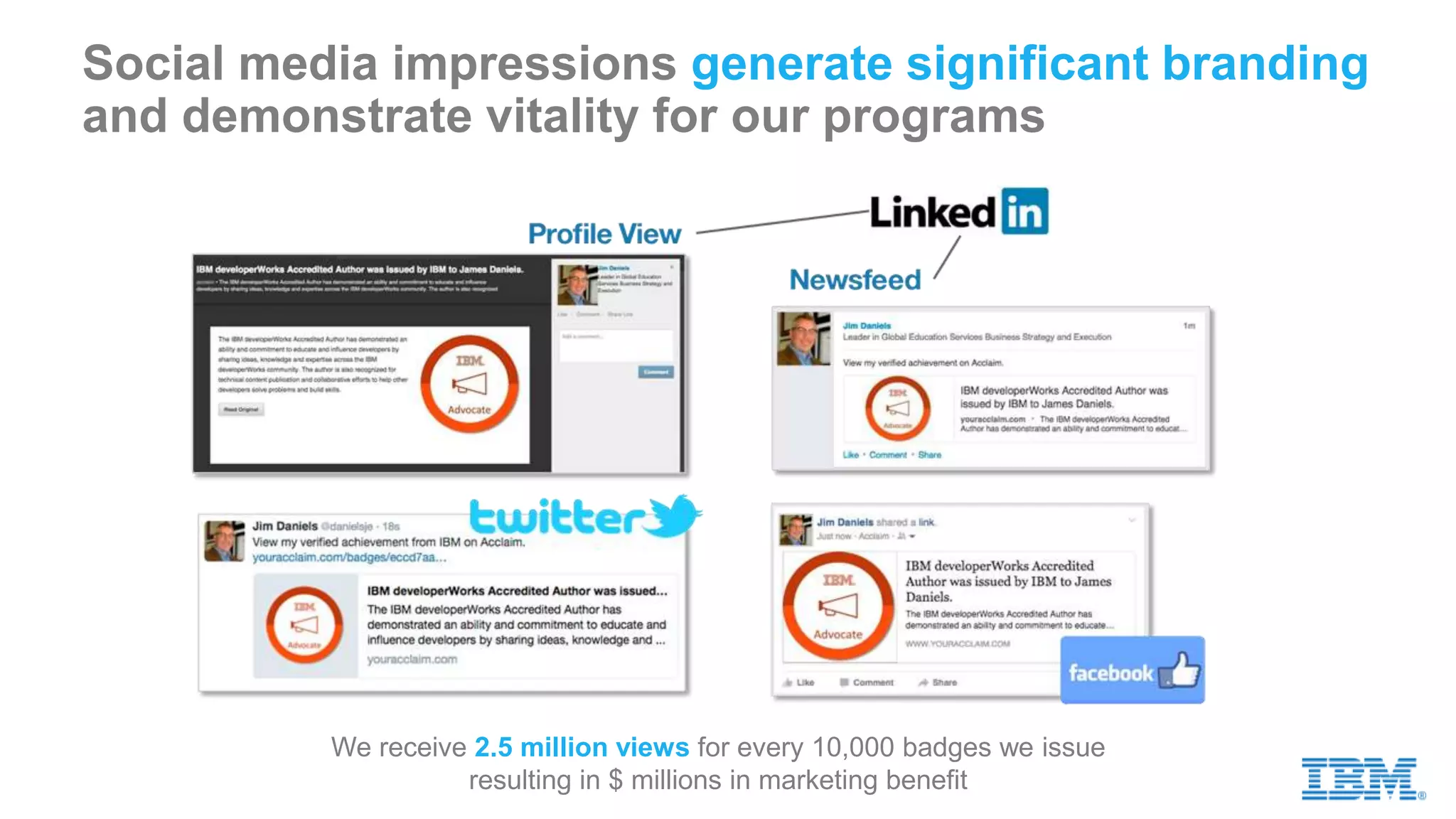 IBM Digital Badge Program: Overview for external audiences | PPTX