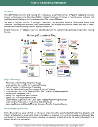 Open-BDA Hadoop Summit 2014 - Concept Sheet | PDF