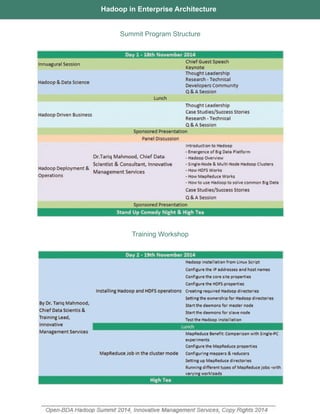 Open-BDA Hadoop Summit 2014 - Concept Sheet | PDF
