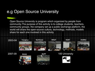 Open Community, Open Strategy | PPT