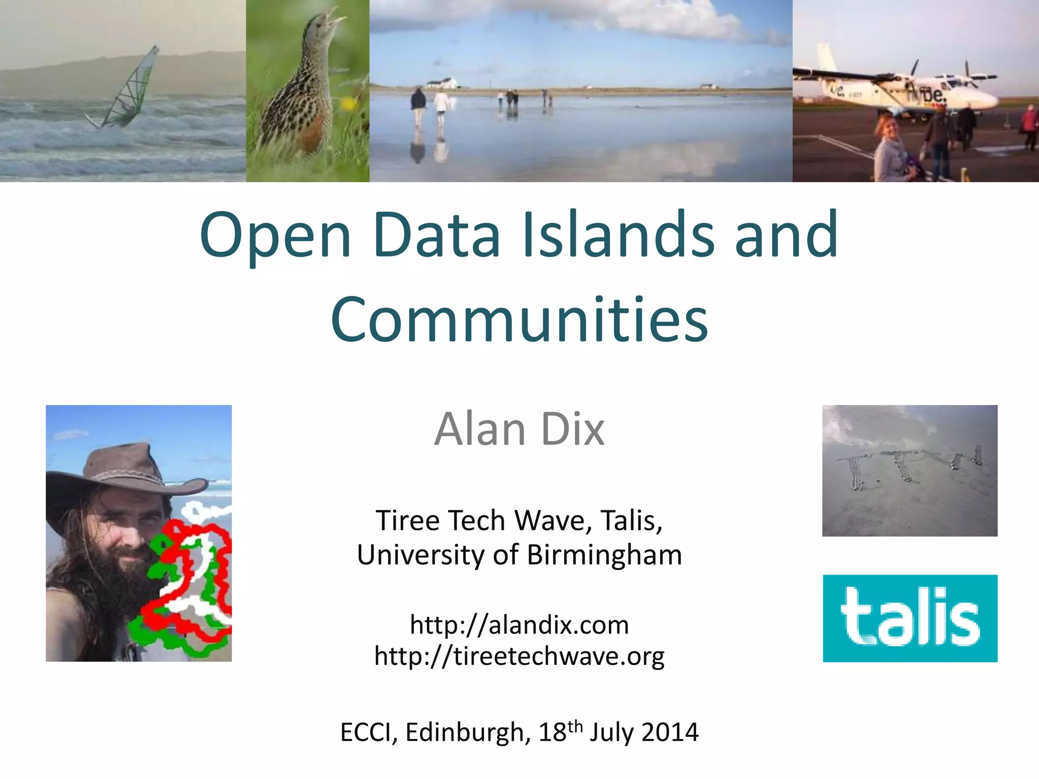 Open Data Islands and Communities | PPT