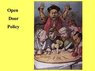 Open Door Policy Political Cartoon
