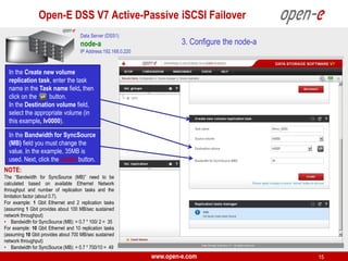 Open-E DSS V7 Active-Passive iSCSI Failover | PDF | Computer Networking | Computing