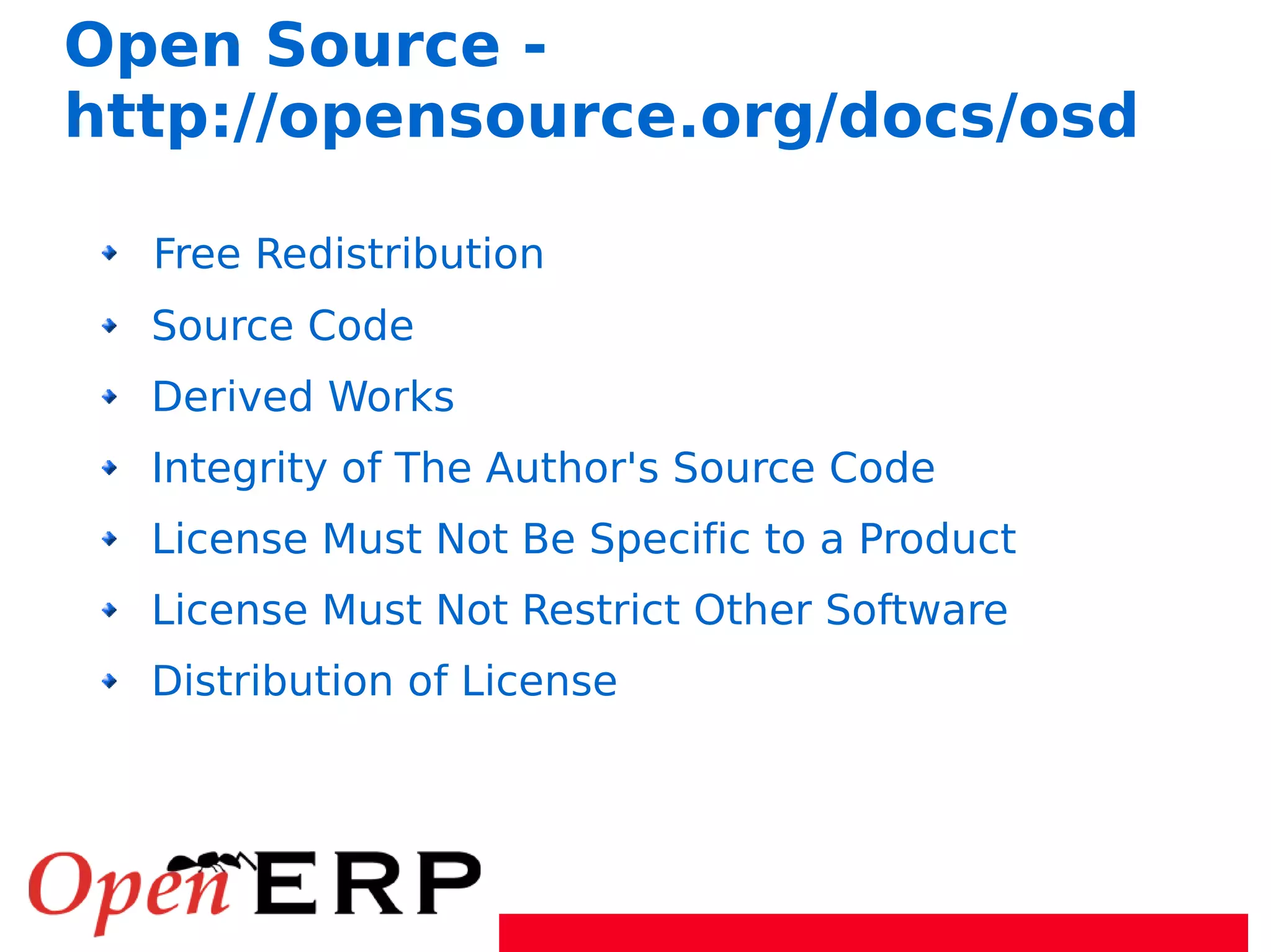 Integrate Enterprise with Open Erp | PPT