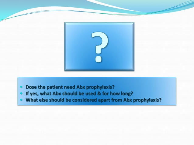 Open Fracture Antibiotics prophylaxis | PDF