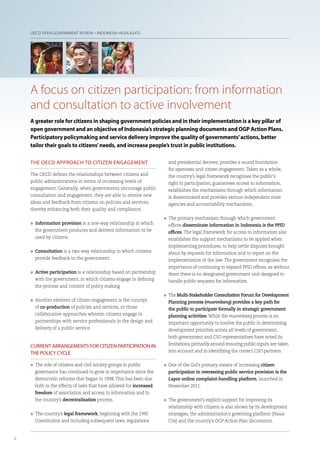 Open government review of Indonesia | PDF