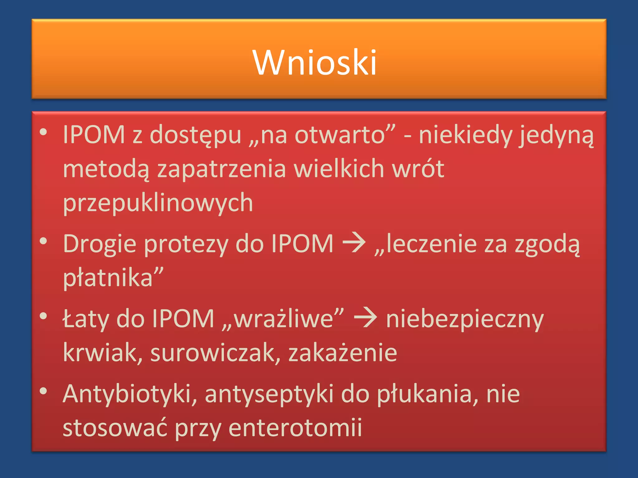 Open Ipom Ventral Hernia Repair | PPT