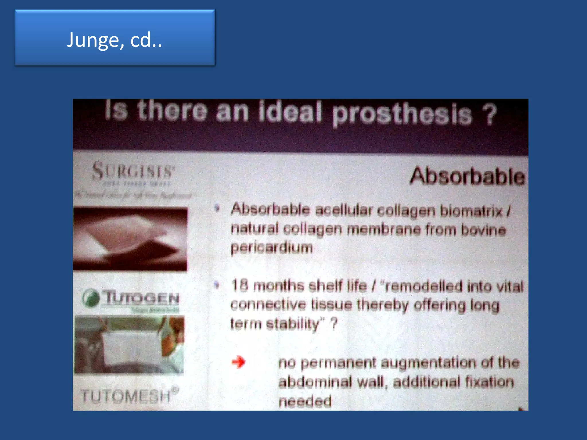 Open Ipom Ventral Hernia Repair | PPT