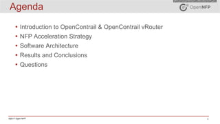 OpenContrail, Real Speed: Offloading vRouter | PDF