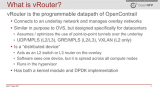 OpenContrail, Real Speed: Offloading vRouter | PDF