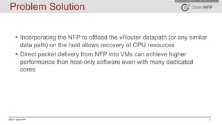 OpenContrail, Real Speed: Offloading vRouter | PDF