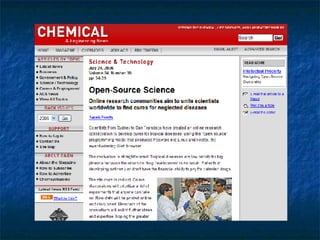 Open Notebook Science and Malaria | PPT