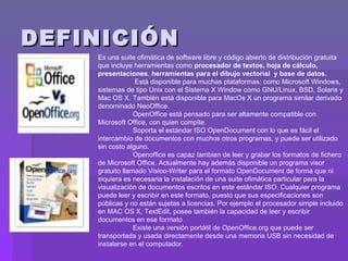 Open office | PPS