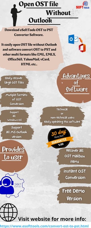 open OST file without Outlook | PDF