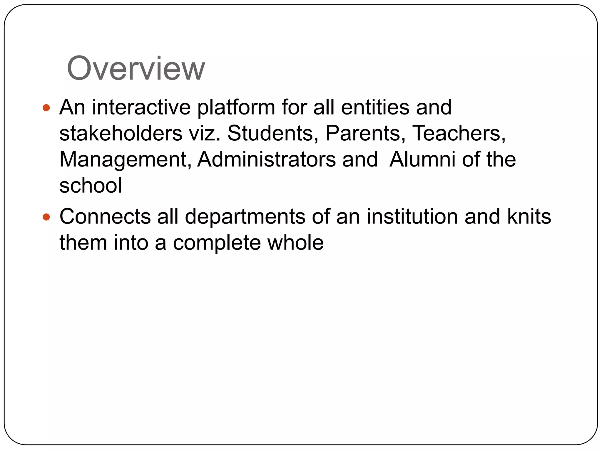 Open source school management system | PPTX