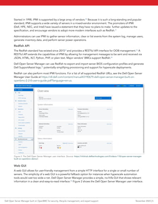 Dell Open Server Manager built on OpenBMC for security, lifecycle management, and expert support ...