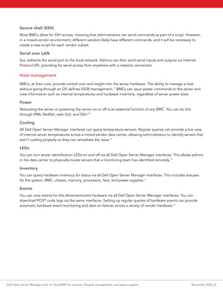 Dell Open Server Manager built on OpenBMC for security, lifecycle ...