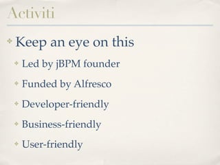 Open Source BPM in Java | KEY