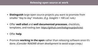 Open Source Contribution Policies That Don't Suck | PDF | Business | Business and Finance