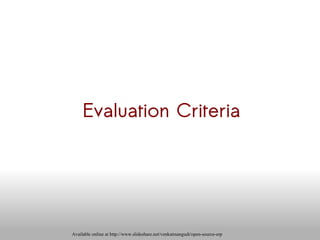 Open Source ERP | ODP