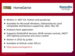Comparison of Open Source Software Home Automation Tools | PPT