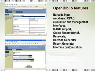 Open source Library Management Systems | PPS