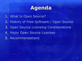 Open Source Licensing | ODP