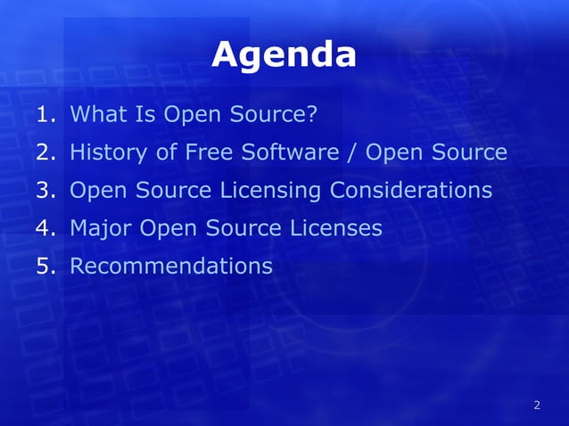 Open Source Licensing | PPT