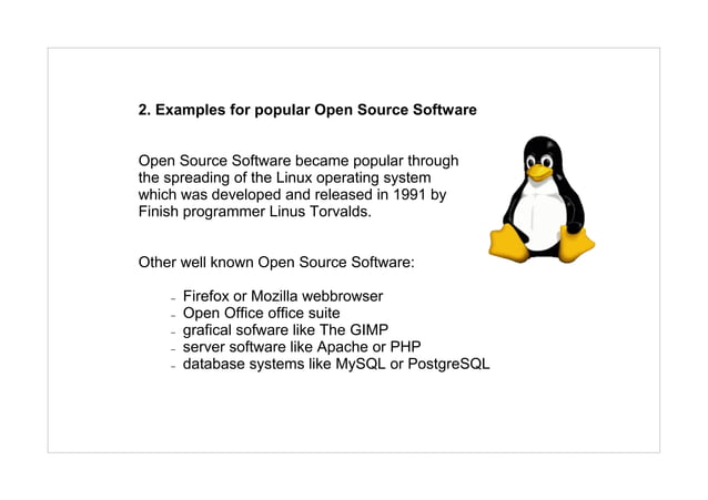 Open Source Software | PDF
