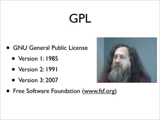 Open Source Software Licensing | PDF