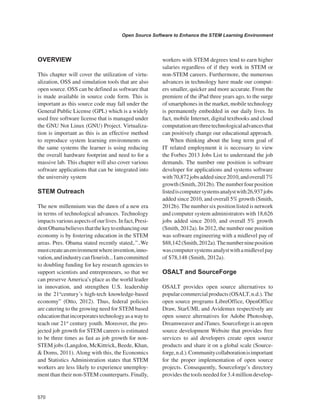 Open Source Software to Enhance the STEM Learning Environment | PDF | Operating Systems ...