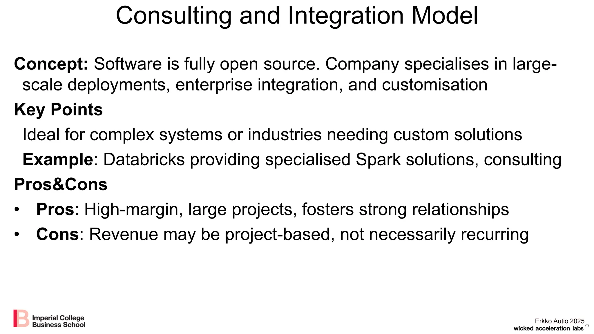 Open-Source Business Models presentation imperial | PDF