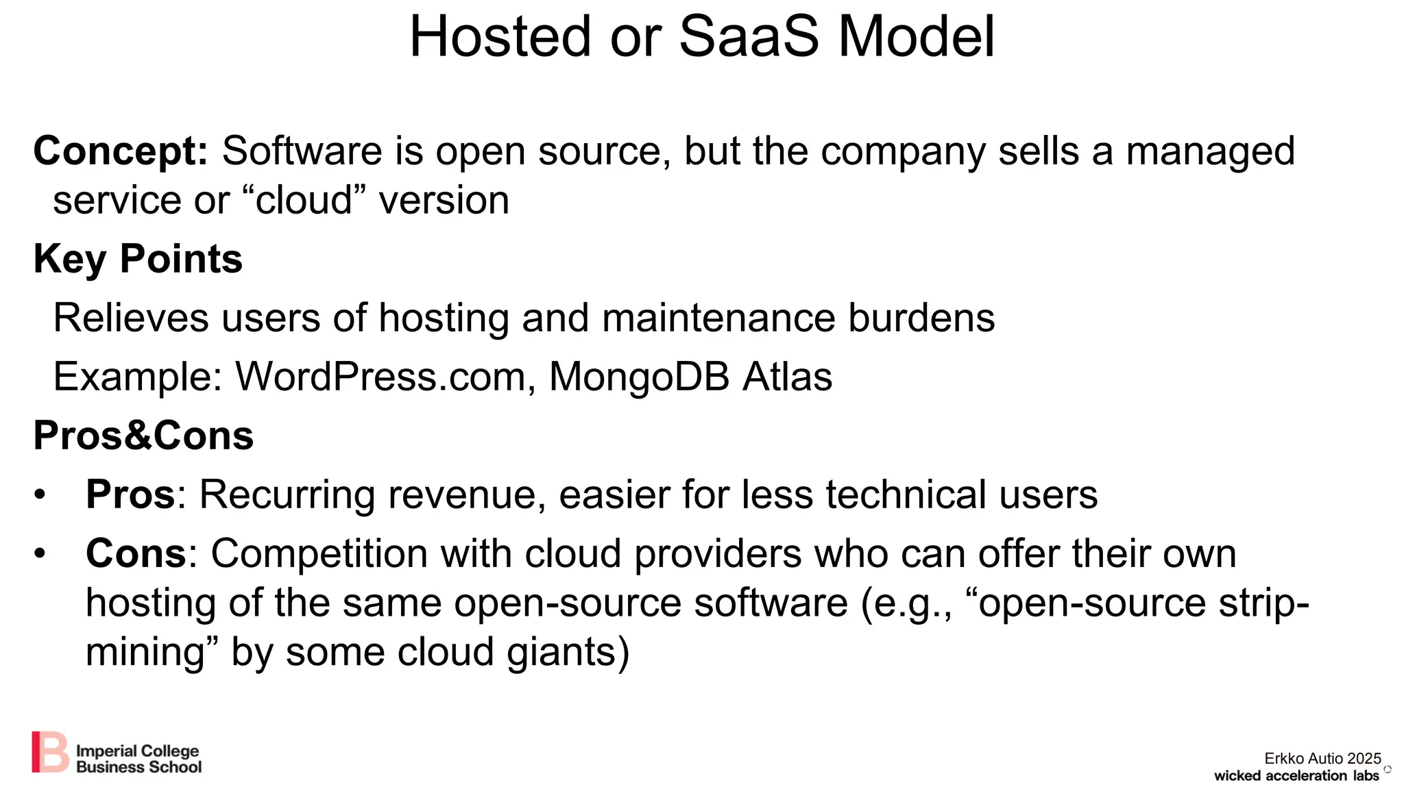 Open-Source Business Models presentation imperial | PDF