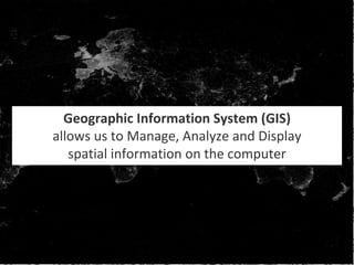 Open source gis data for finacial inclusion | PPT