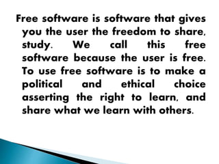 Open source software | PPT