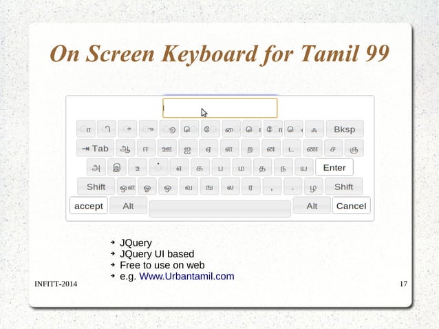 Open-Tamil text processing library | ODP
