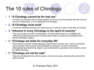 Open 2011 - Creativity Workshop - Chindogu-The Japanese Art of ...