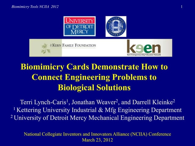 Open2012 biomimicry-cards-biological-solutions | PPT