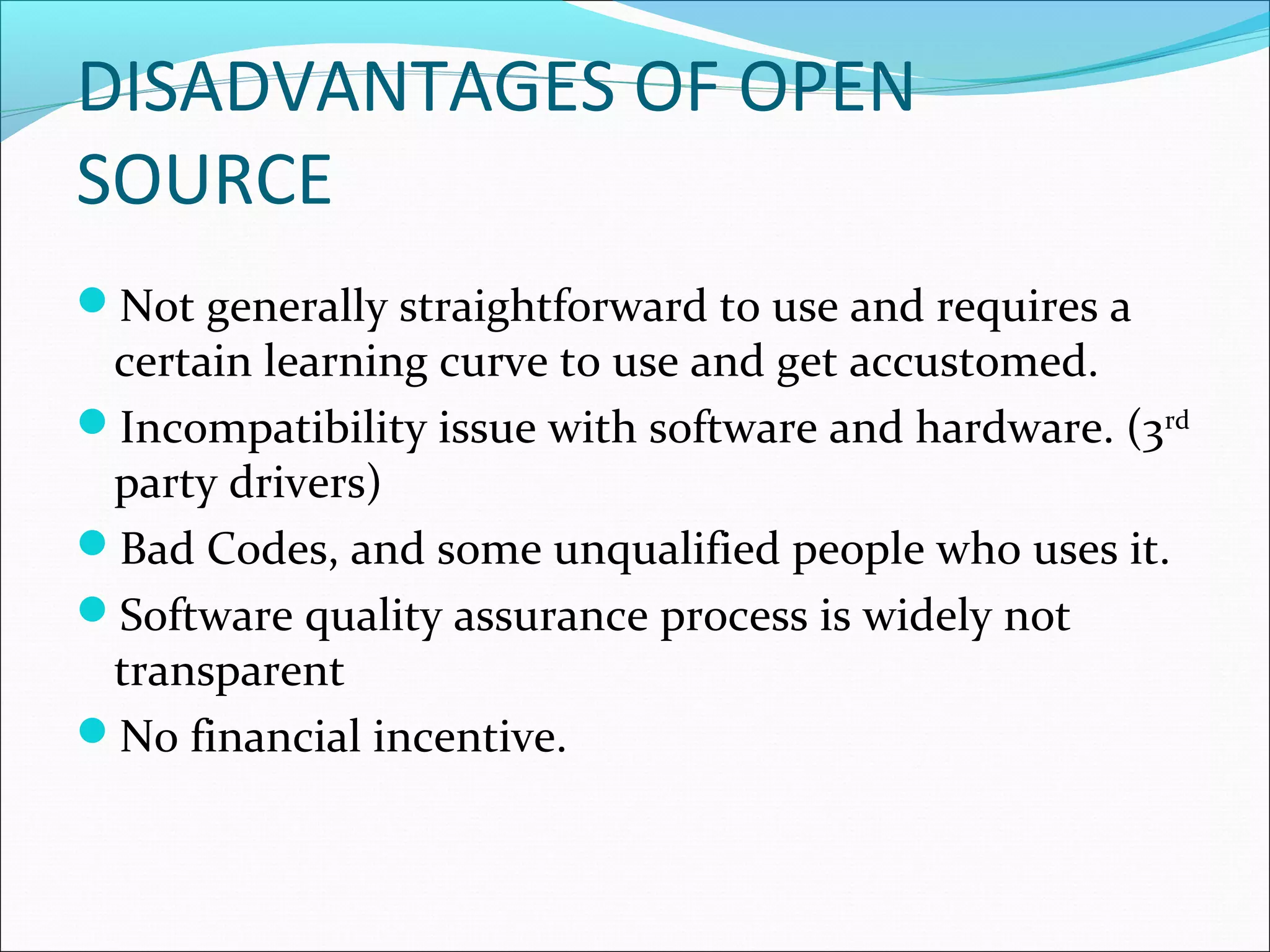 Open Source Technology | PPT