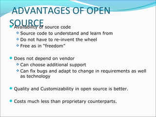 Open Source Technology | PPT