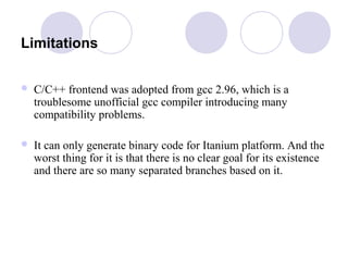 Open64 compiler | PPT