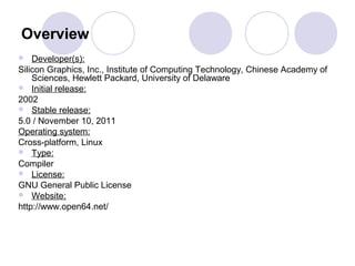 Open64 compiler | PPT