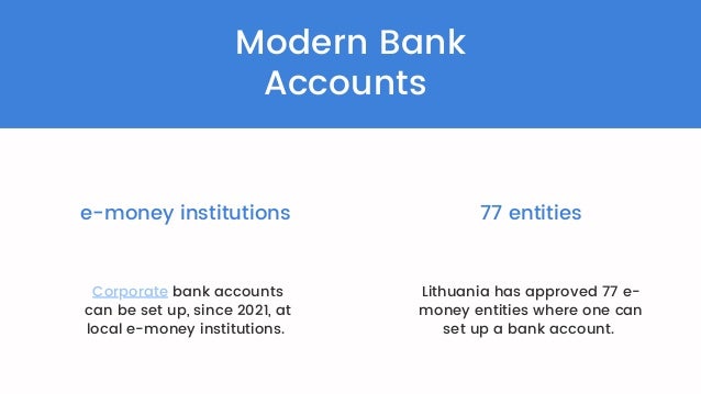 Open a Bank Account in Lithuania | PDF