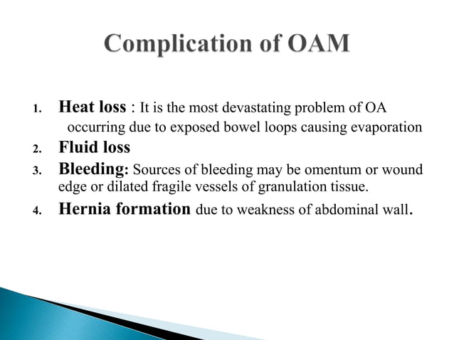 Open abdomen and its management | PPTX | Digestive Disorders | Diseases ...